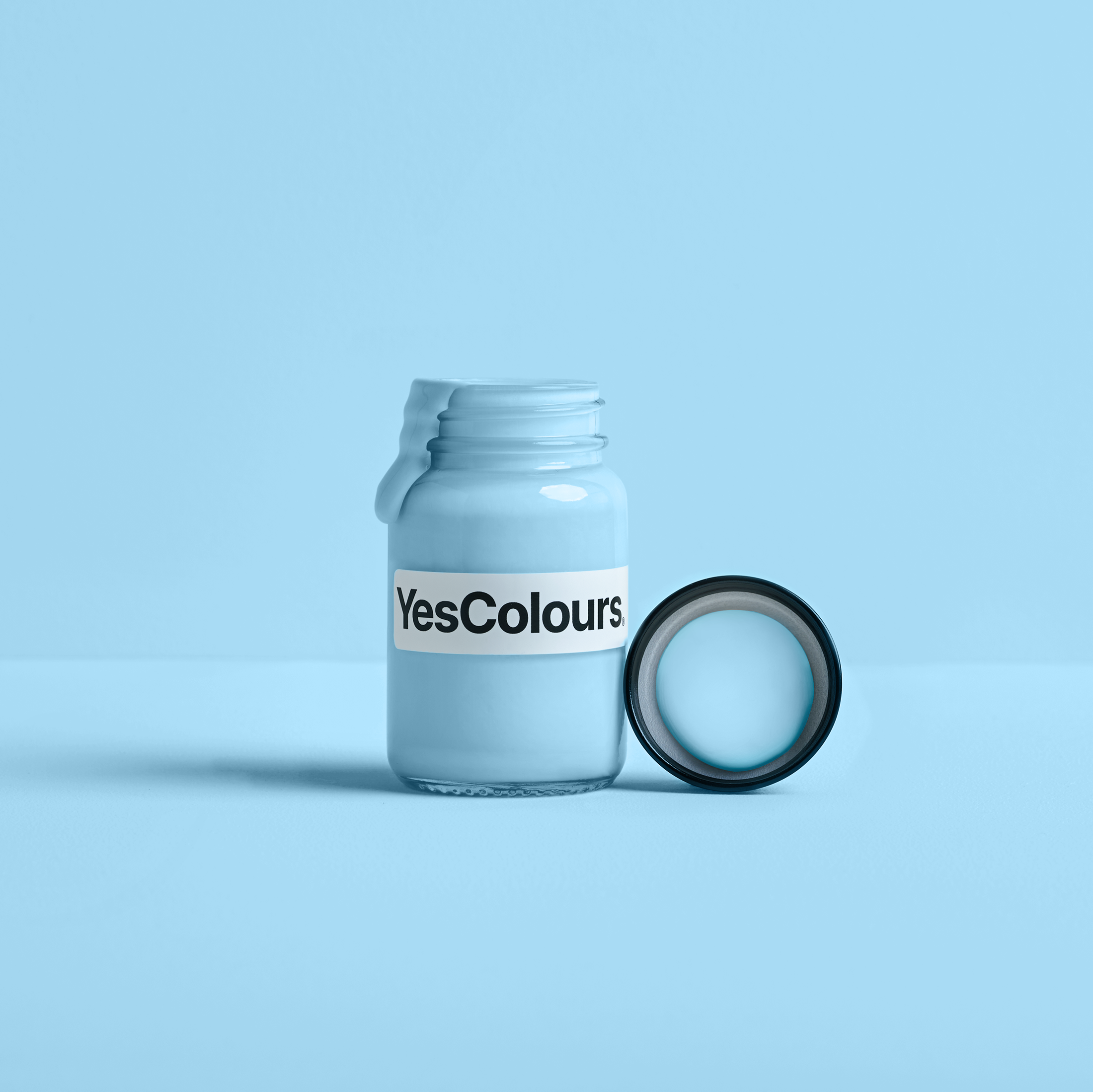 YesColours | Friendly Blue paint sample (matt, 60ml)